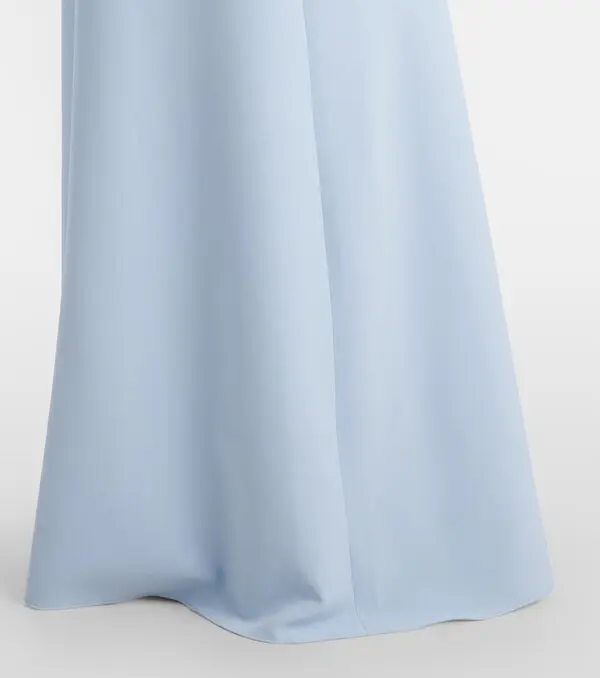 SAFIYAA LONDON Embellished Crêpe Gown