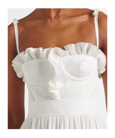 Giambattista Valli Ruffled Cotton Maxi Dress