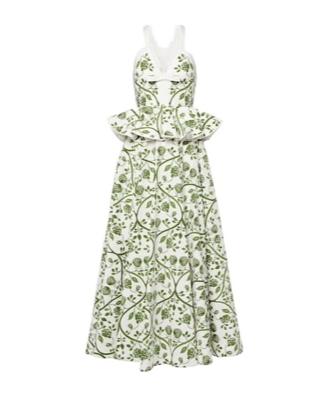 Giambattista Valli Cotton Maxi Dress