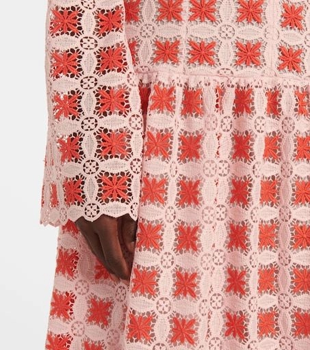 Giambattista Valli Belted Lace Maxi Dress