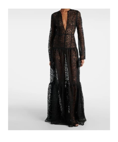 Giambattista Valli Lace Maxi Gown