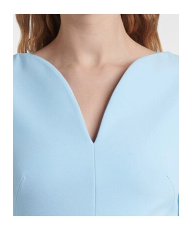 SAFIYAA LONDON Pleated Crepe Dress
