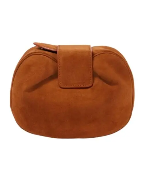 Gabriela Hearst Demi Suede Clutch