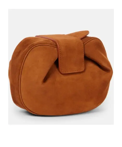 Gabriela Hearst Demi Suede Clutch