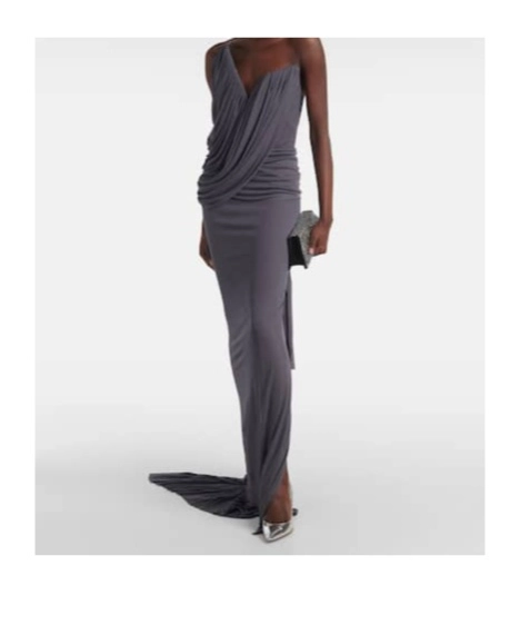 Maticevski Systema Gathered Jersey Gown
