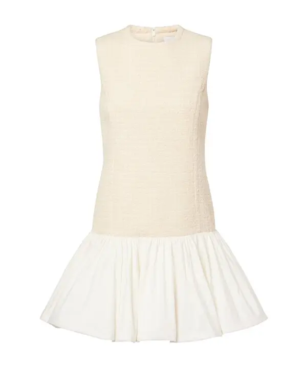 PATOU Tweed Mini Dress