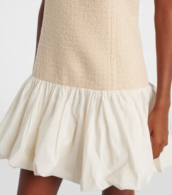 PATOU Tweed Mini Dress