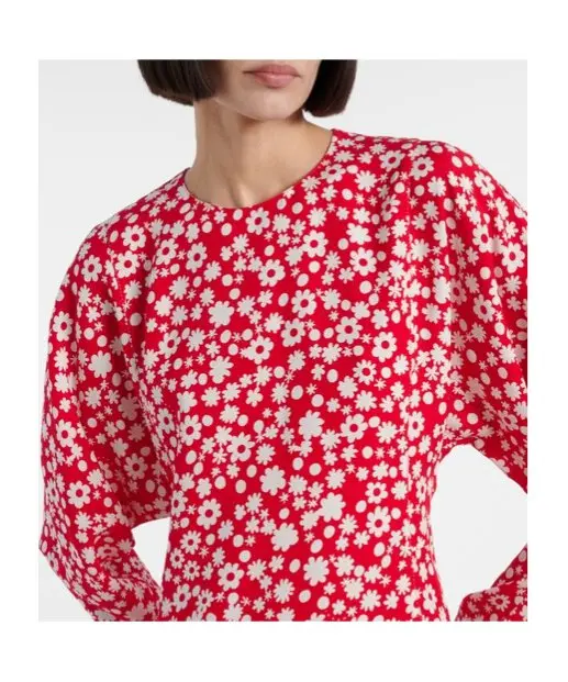 Marni Enver Satin Midi Dress