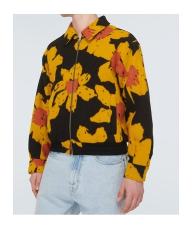 THE ELDER STATESMAN Senna Wool And Cashmere Bomber Jacket