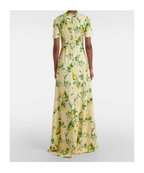 Monique Lhuillier Floral Maxi Dress