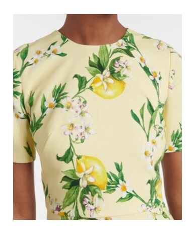 Monique Lhuillier Floral Maxi Dress