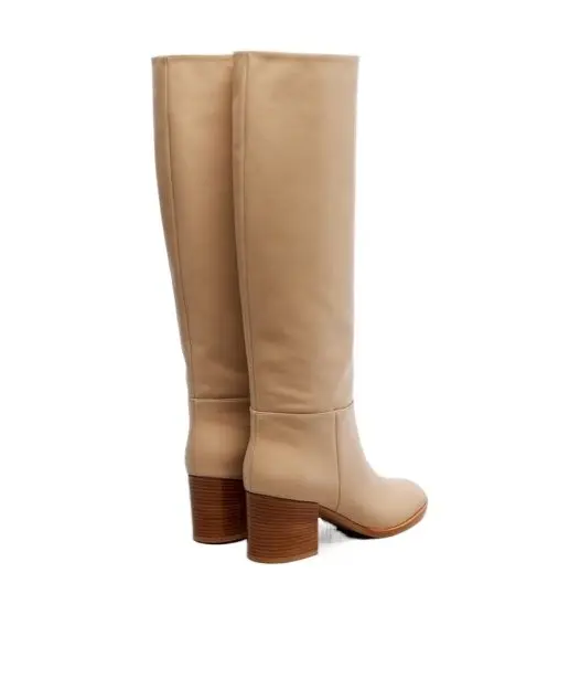 GIANVITO ROSSI Leather Knee-high Boots