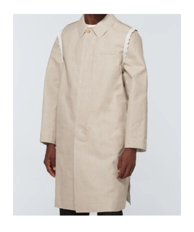 Undercover Raw-edge Mac Coat