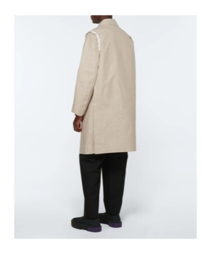 Undercover Raw-edge Mac Coat