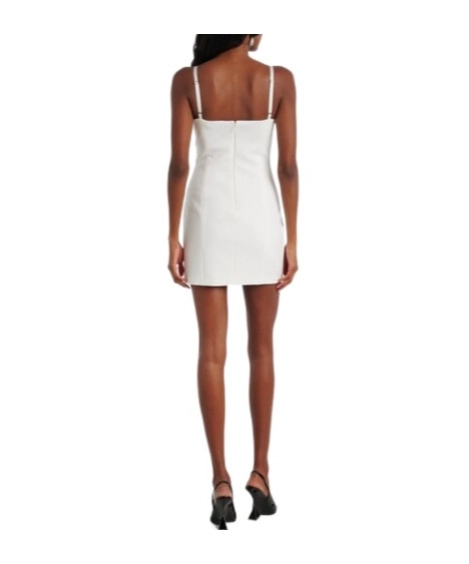 Blumarine Laser-cut Crêpe Cady Minidress