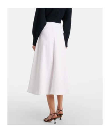 Altuzarra Varda Cotton-blend Midi Skirt