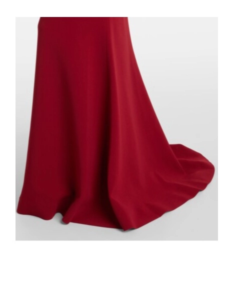 Elie Saab Caped Cady Gown