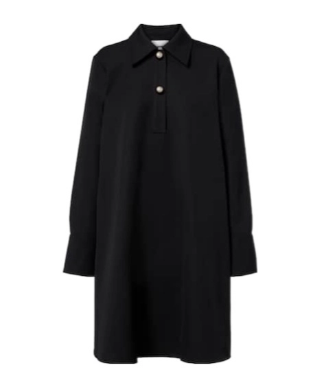 JIL SANDER Wool Polo Dress