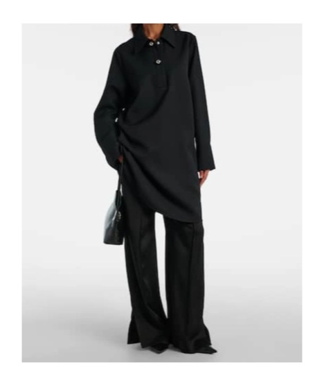 JIL SANDER Wool Polo Dress