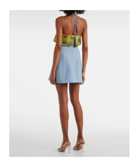 ALEMAIS Alémais Yasmine Embellished Mini Dress