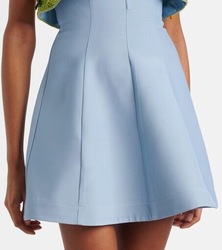 ALEMAIS Alémais Yasmine Embellished Mini Dress