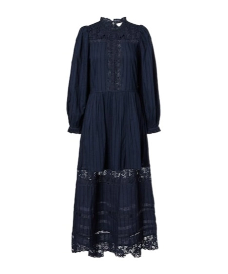 Ulla Johnson Lace Long-sleeved Dress - Black