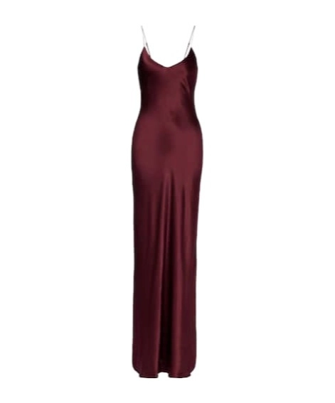 NILI LOTAN Suspender Dress - Brown