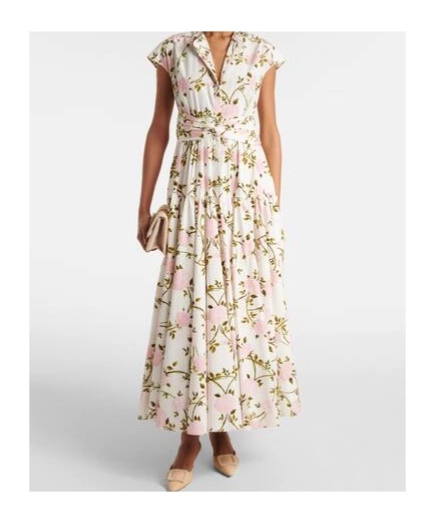 Giambattista Valli Floral Cotton Gown