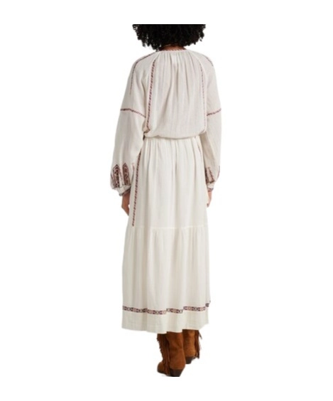 Isabel Marant Étoile Florenza Cotton Midi Skirt