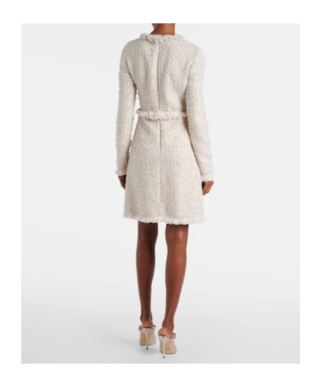 Giambattista Valli Tassel Boucle Mini Dress