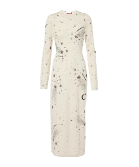 Altuzarra Ellima Printed Wool And Silk Maxi Dress