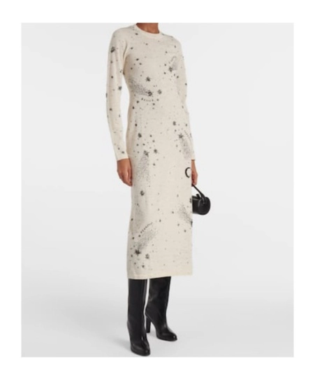 Altuzarra Ellima Printed Wool And Silk Maxi Dress