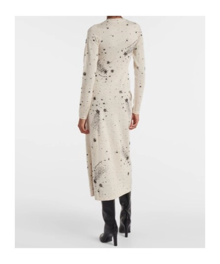 Altuzarra Ellima Printed Wool And Silk Maxi Dress