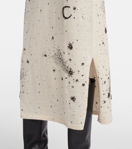 Altuzarra Ellima Printed Wool And Silk Maxi Dress