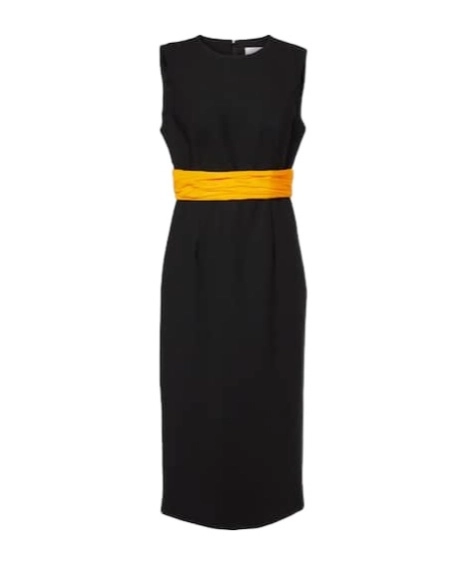 Carolina Herrera Wool Cocktail Dress