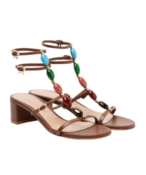 GIANVITO ROSSI Leather Sandals