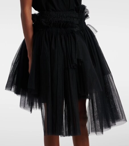 Comme Des Garçons Mesh Midi Skirt