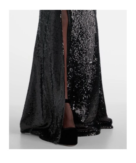 Elie Saab Sequined Strapless Sweetheart Gown