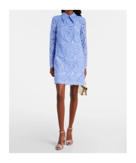 Carolina Herrera Lace Minidress