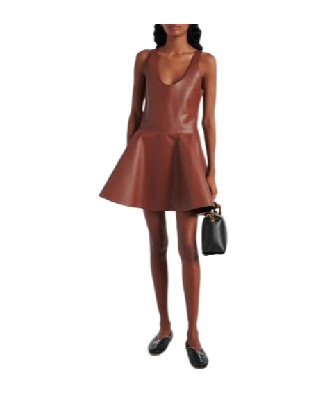 J.W.ANDERSON Leather Minidress