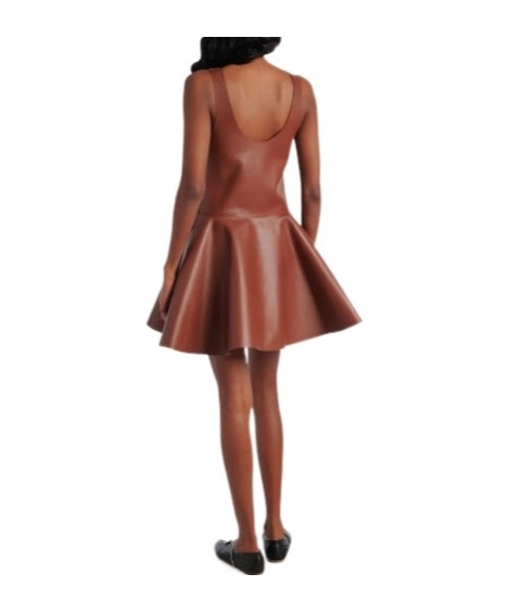 J.W.ANDERSON Leather Minidress