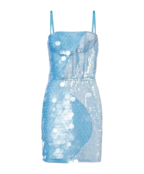 NENSI DOJAKA Sequined Minidress