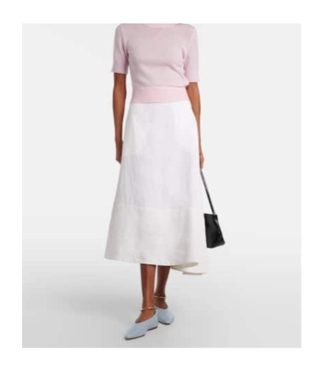 JIL SANDER Leather Ballet Flats