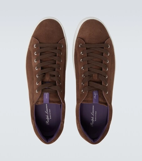 Ralph Lauren Suede Sneakers