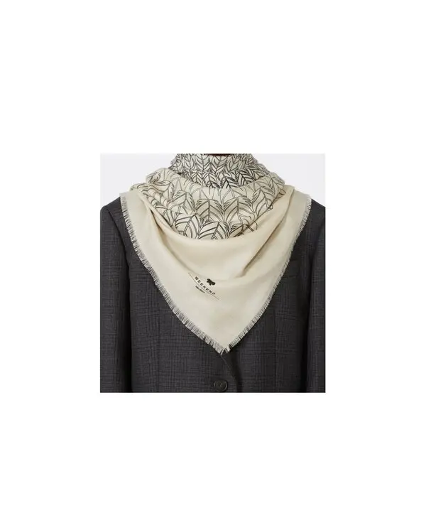 Max Mara Wool And Silk Shawl