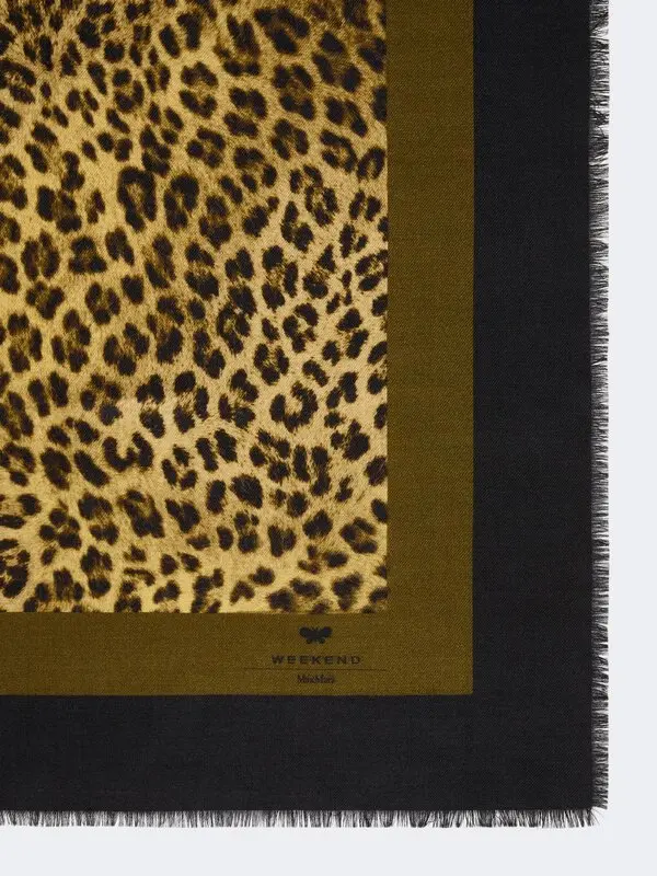 Max Mara Wool And Silk Shawl