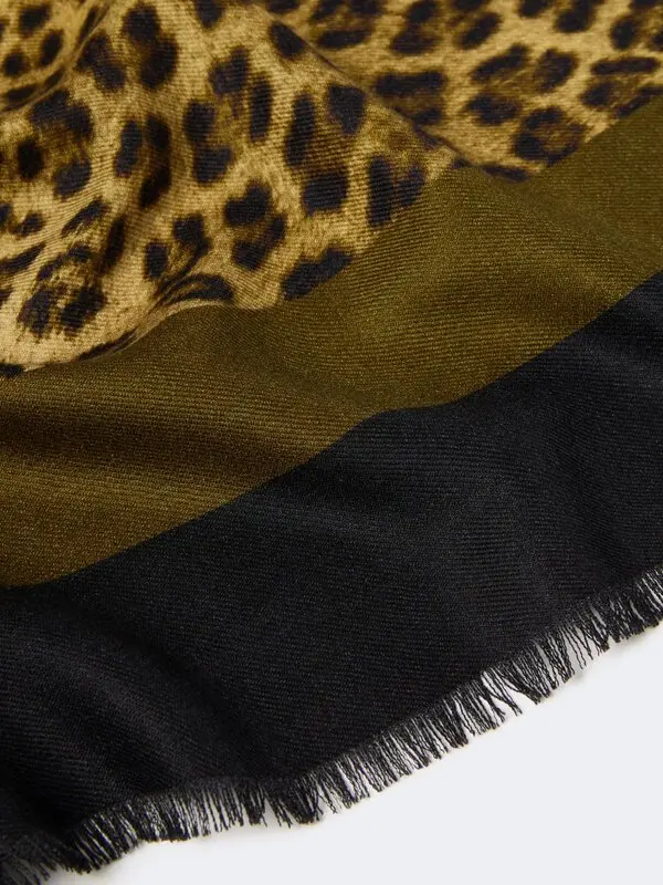 Max Mara Wool And Silk Shawl