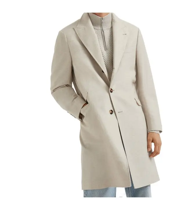 Brunello Cucinelli Cashmere Button Coat