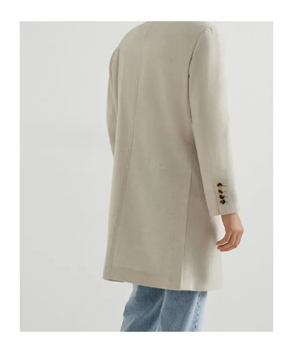 Brunello Cucinelli Cashmere Button Coat