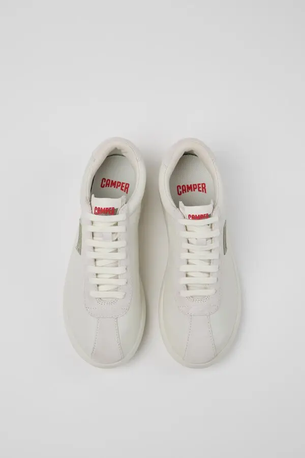Camper Leather And Nubuck Sneakers For